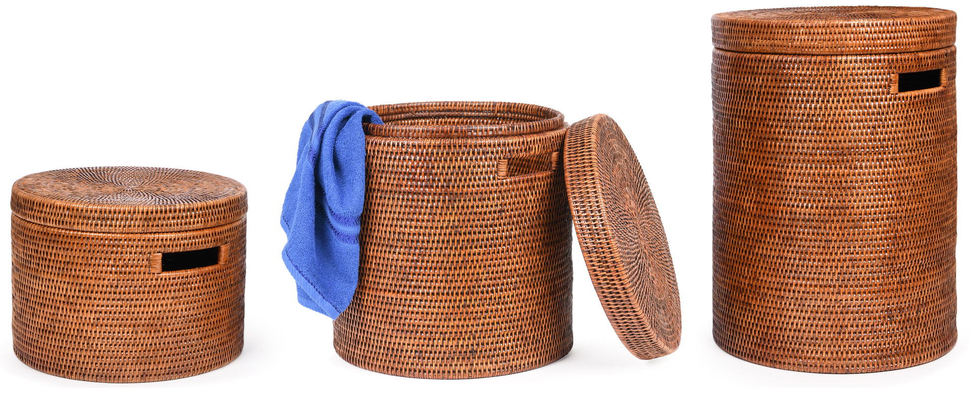 Cylinder Storage & Laundry basket