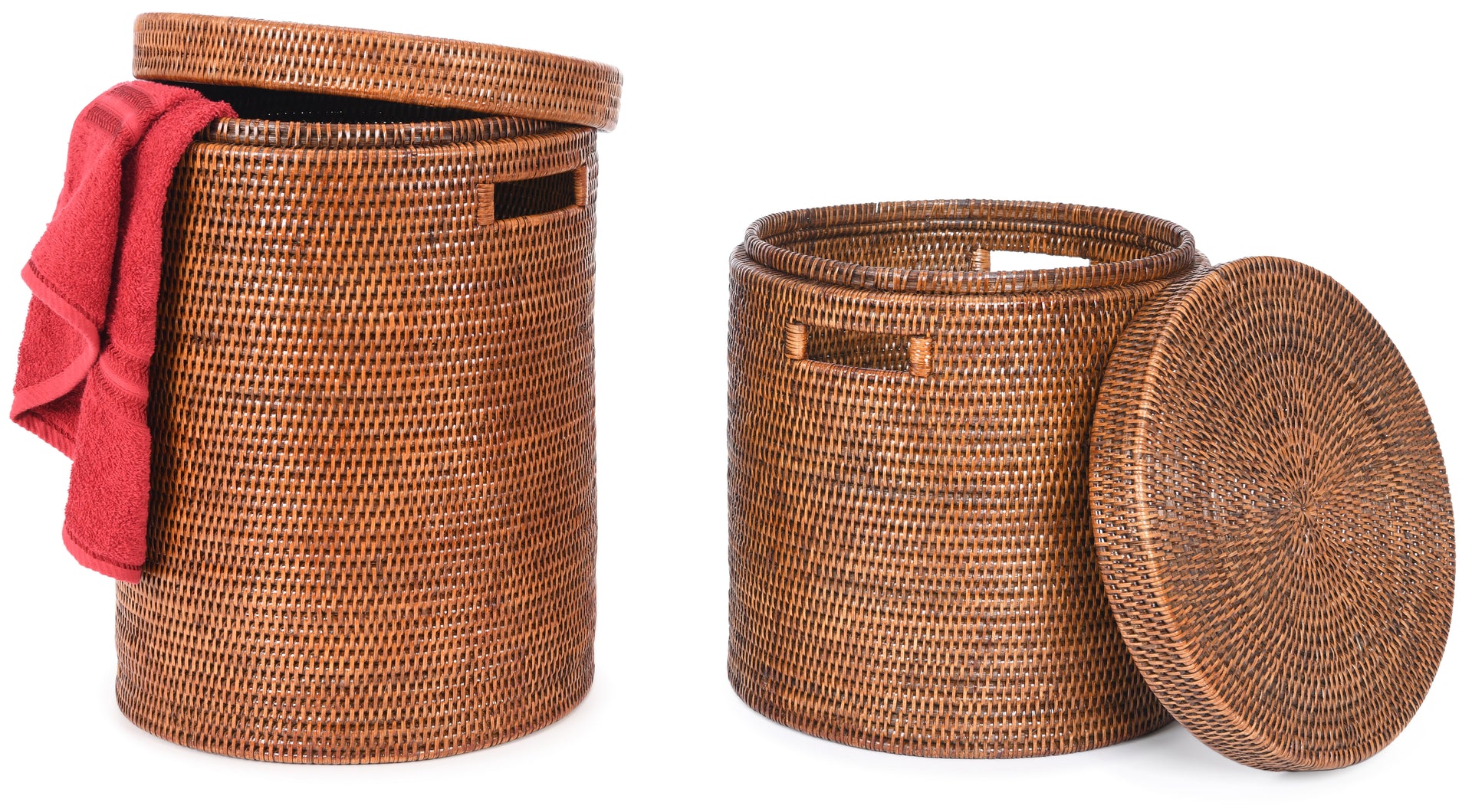 Cylinder Storage & Laundry basket