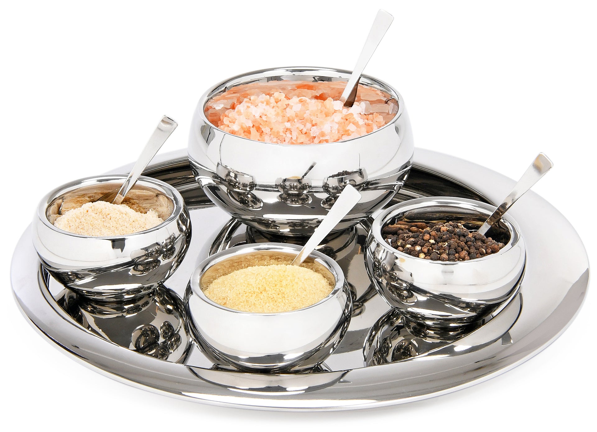 Tray with 4 Bowls