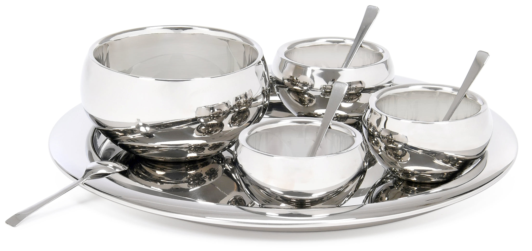 Tray with 4 Bowls