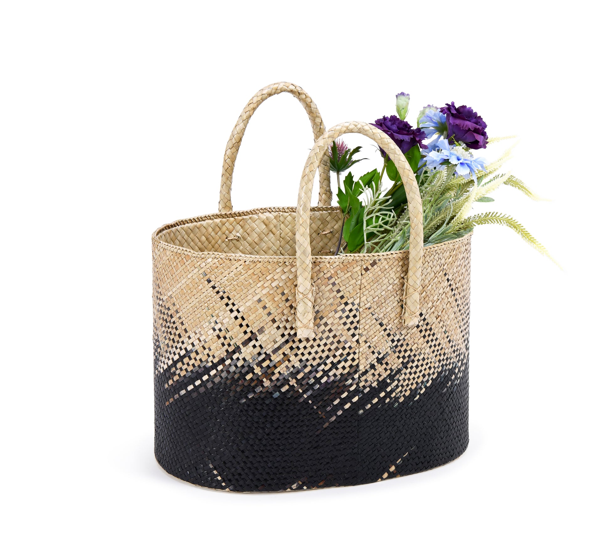 Pandanus Basket with Handles