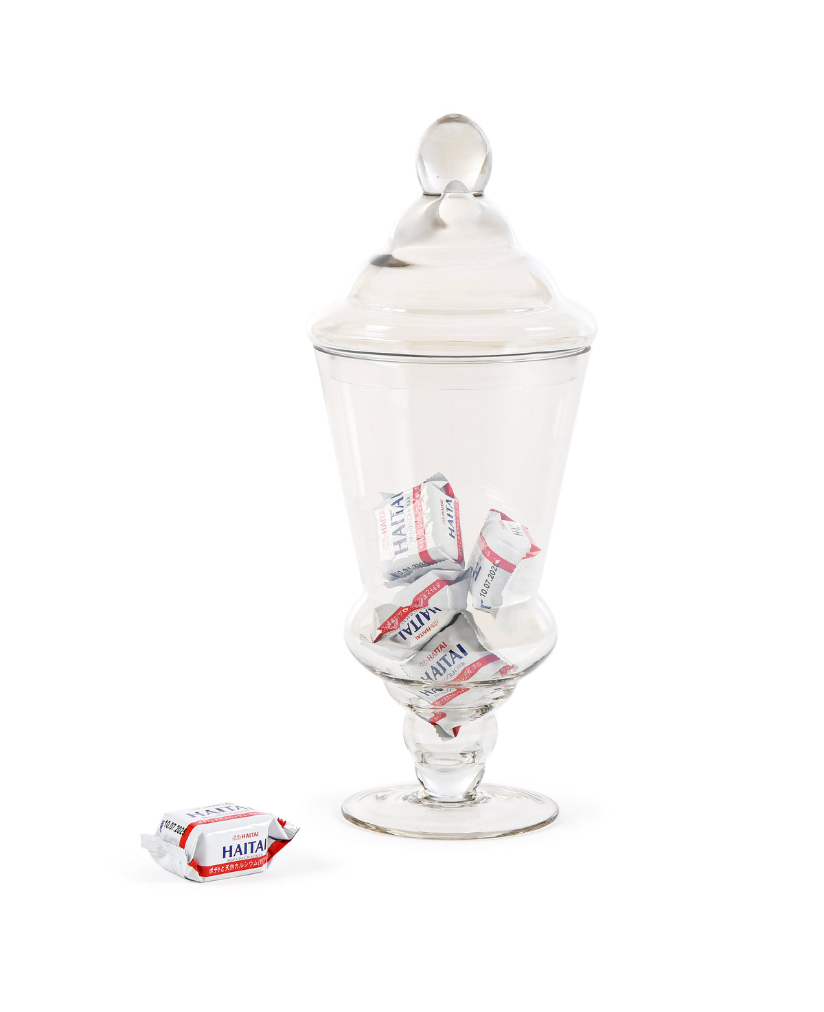 Tall Jar with Lid