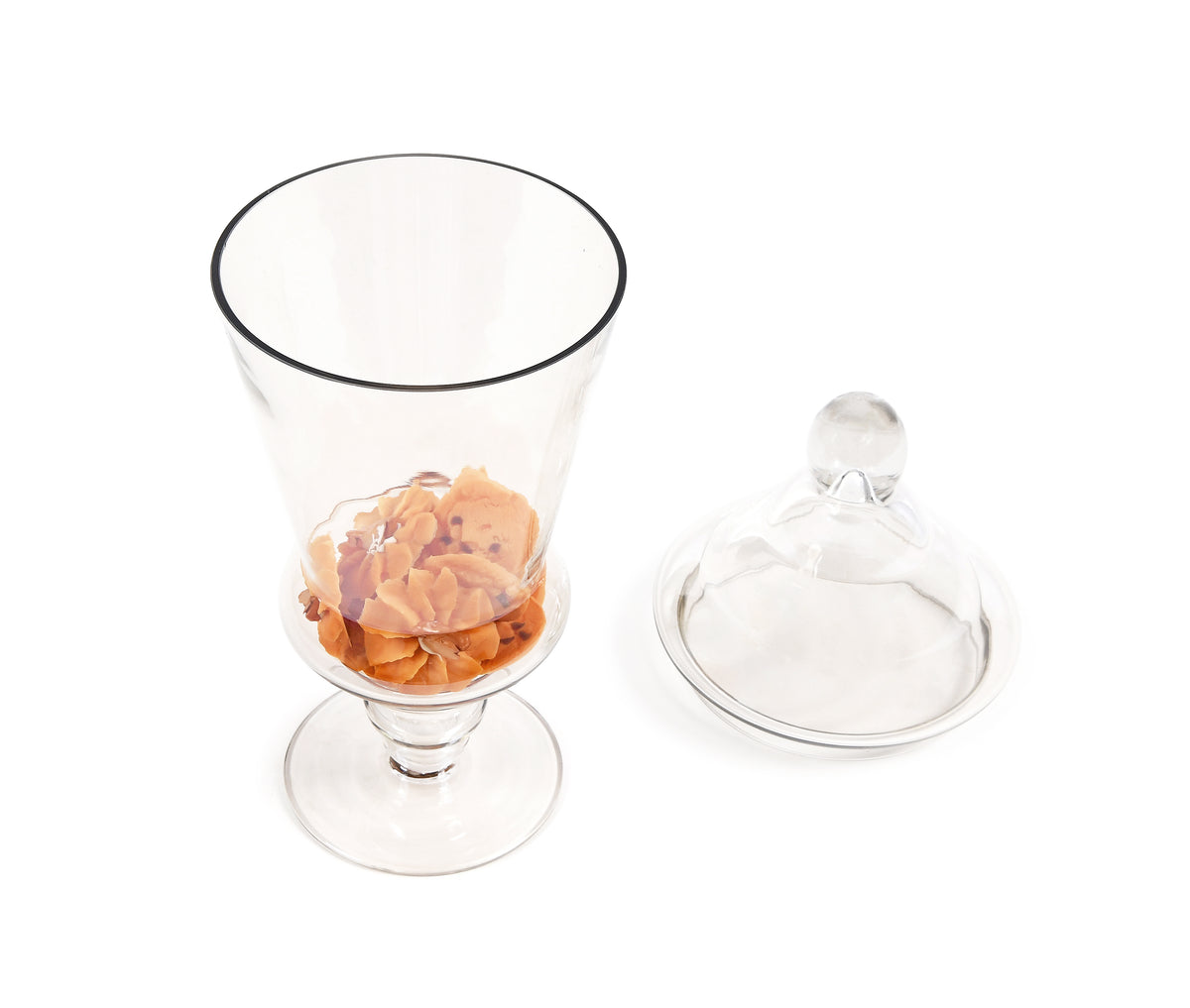 Tall Jar with Lid